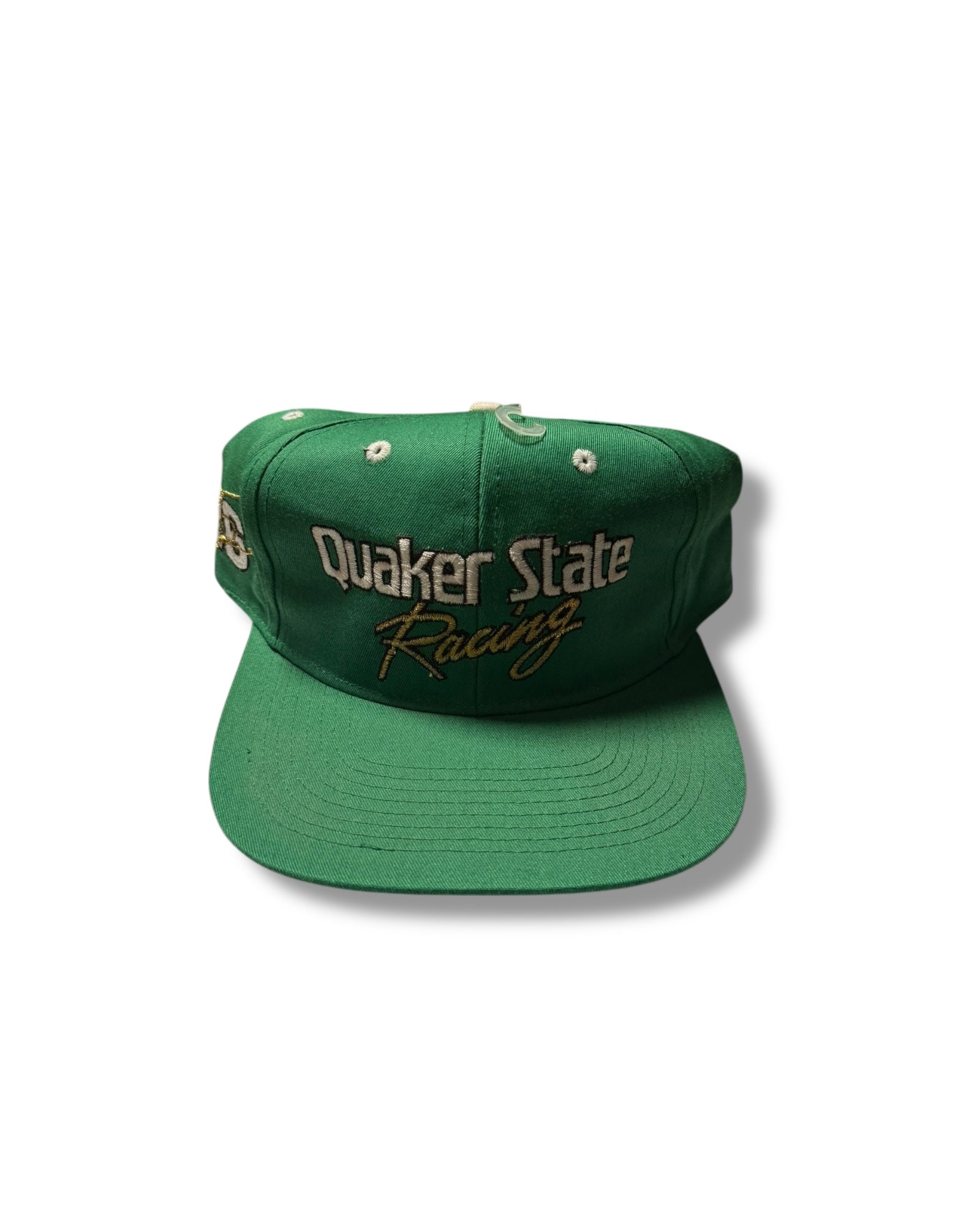 '90s Quaker State Racing Snap Back Hat – Smiley’s Vintage Supply